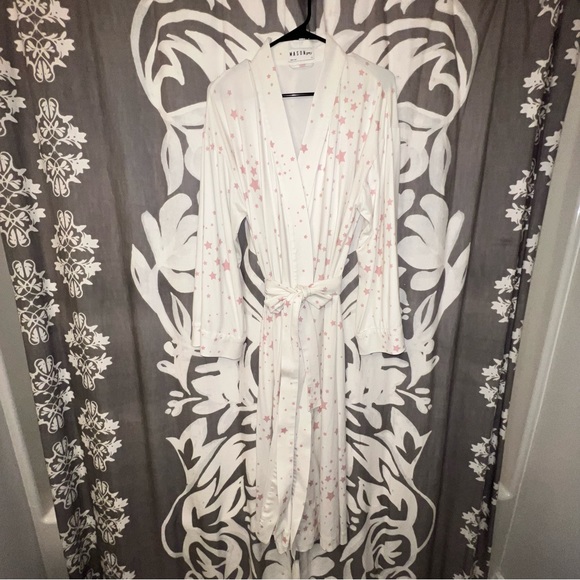 MASONgrey | Intimates & Sleepwear | Mason Grey Blush Stars Kimono Robe ...